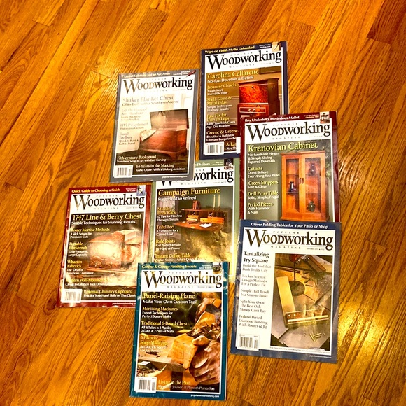 popular woodworking | Office | Popular Woodworking Magazine Back Issues ...